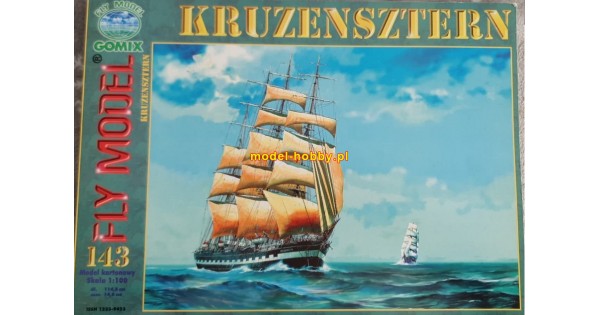 FLY MODEL (143) - Kruzensztern + szkielet