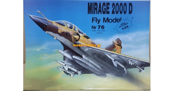 FLY MODEL (076) - Mirage 2000 D