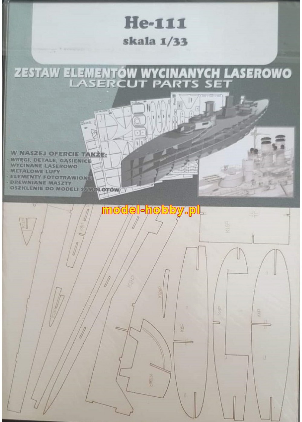 Heinkel He-111 (GPM-180) - Szkielet