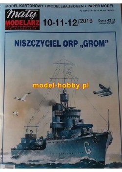 ORP Grom - relingi