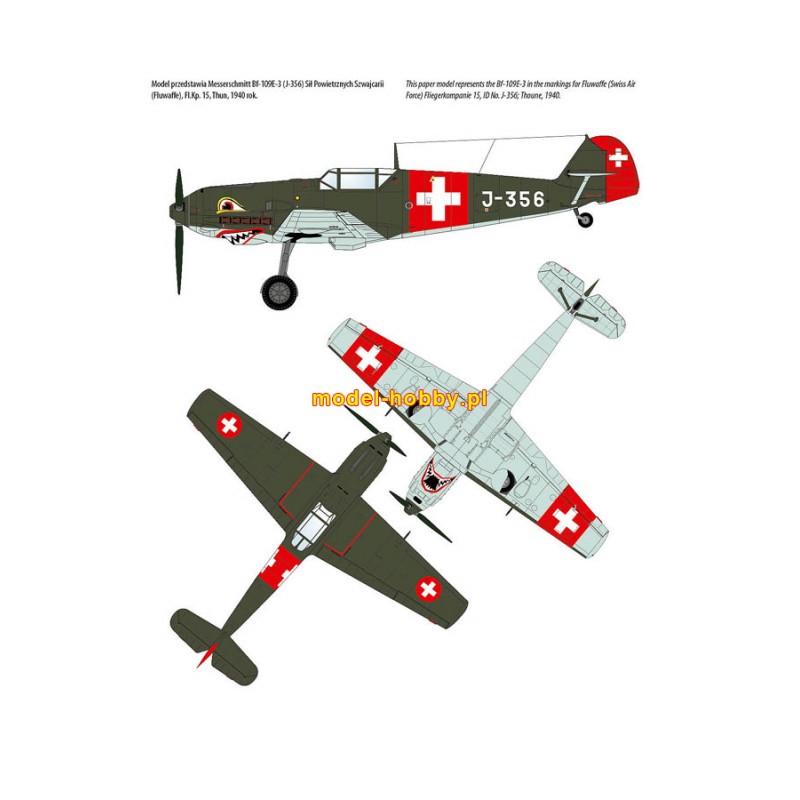 Messerschmitt Bf 109 E-3 'SWISS SHARK'