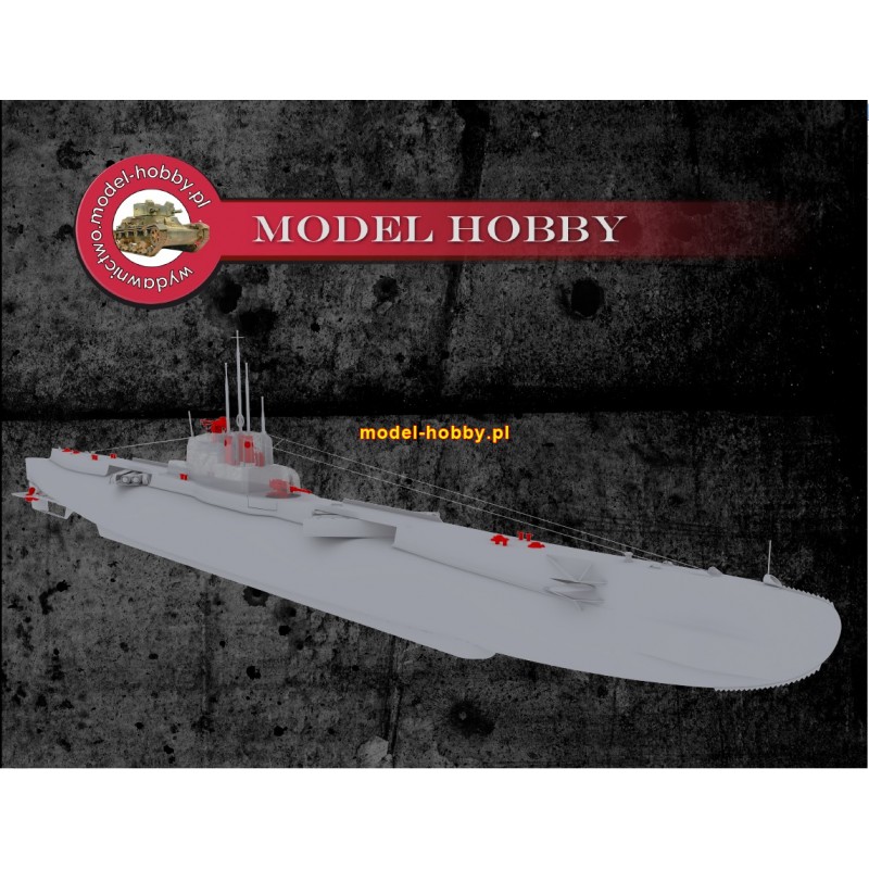 ORP Orzeł (1940) - pełen zestaw detali