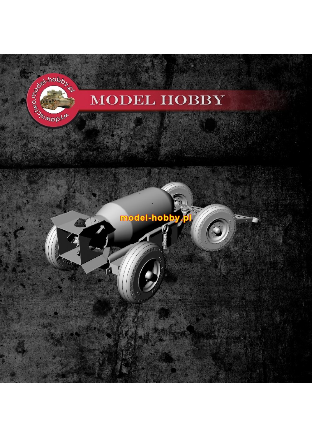 Przyczepa do przewozu bomb Mk.2 + Bomba AN-M64 - 500 lb (1 sztuka)